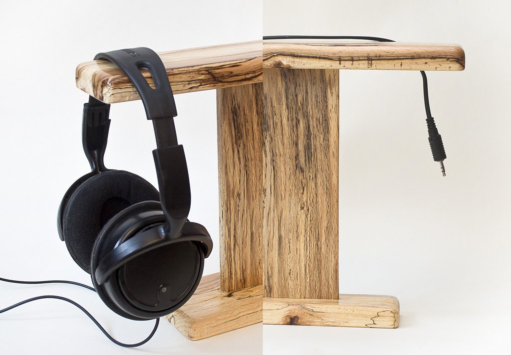 Suport pentru căști - Lemnivor